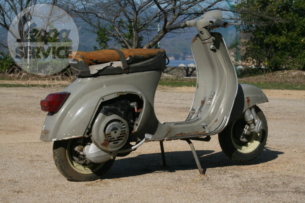 FOR SALE ! 1980年型 VESPA 100 (V9B1T) 再生産前モデル | 見ろ観るブログ ｜ ヴェスパサービス広島